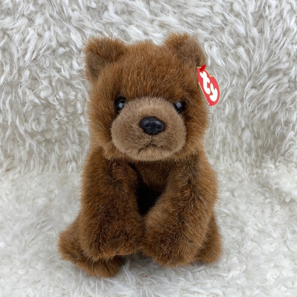 Ty | Toys | Vtg 997 Ty Beanie Baby Forest Grizzly Bear Plush Stuffed ...